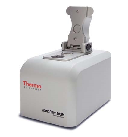 Nanodrop 2000c uv vis spectrophotometer w cuvette | Glass Studio Napoli